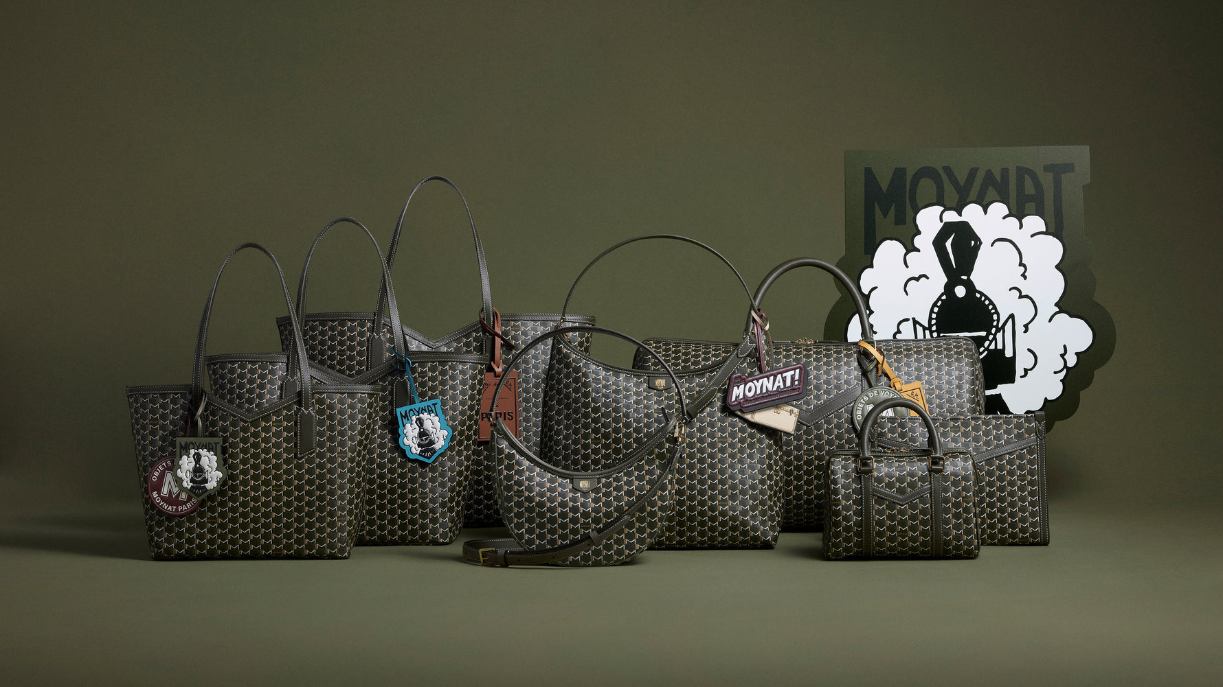 M CANVAS FALL COLLECTION – MOYNAT PARIS